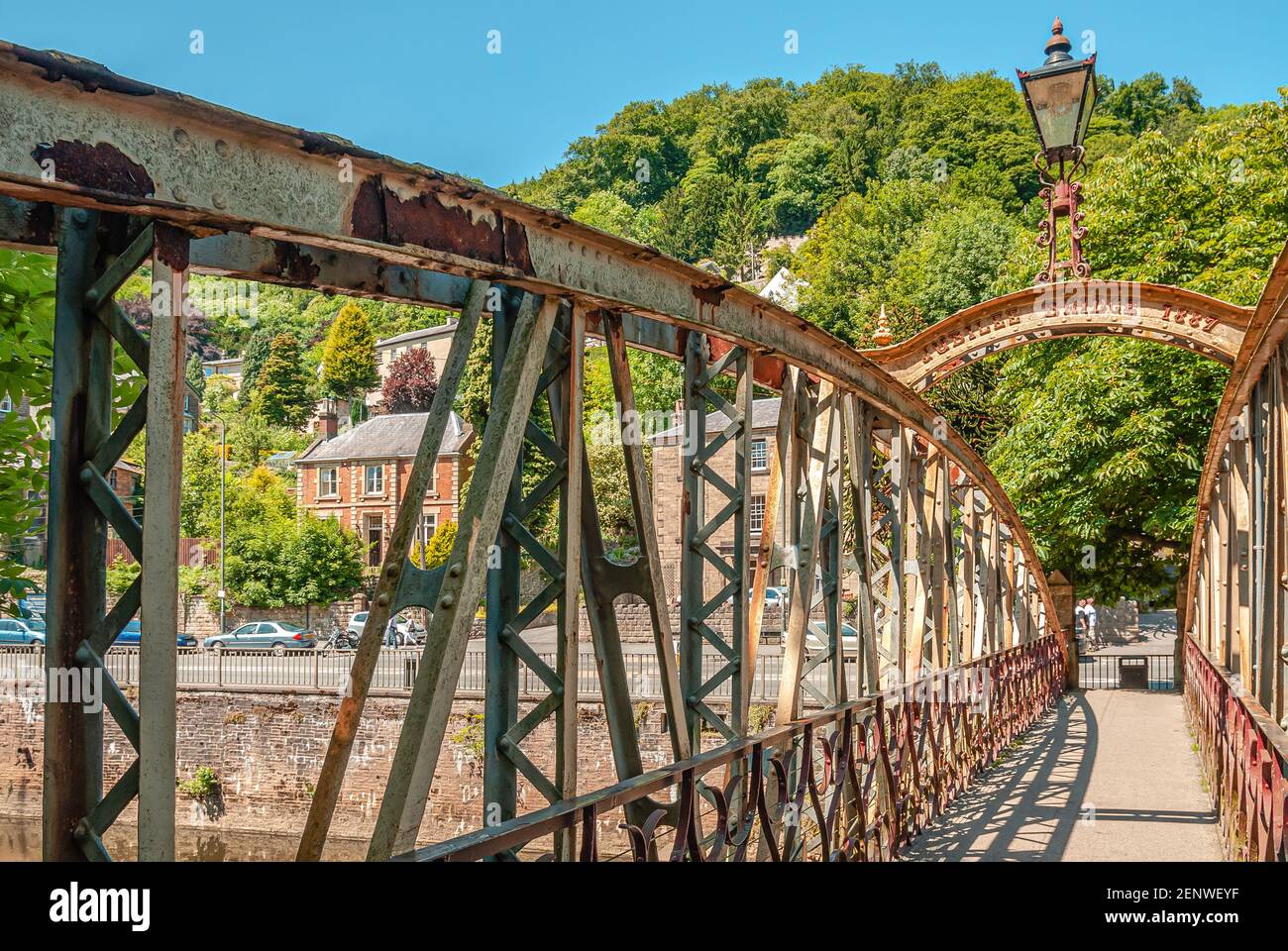 Jubilee bridge build in 1897 hi-res stock photography and images - Alamy