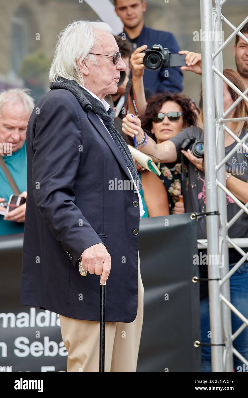 Donald Sutherland arrive the Maria Cristina hotel during the 67th San ...