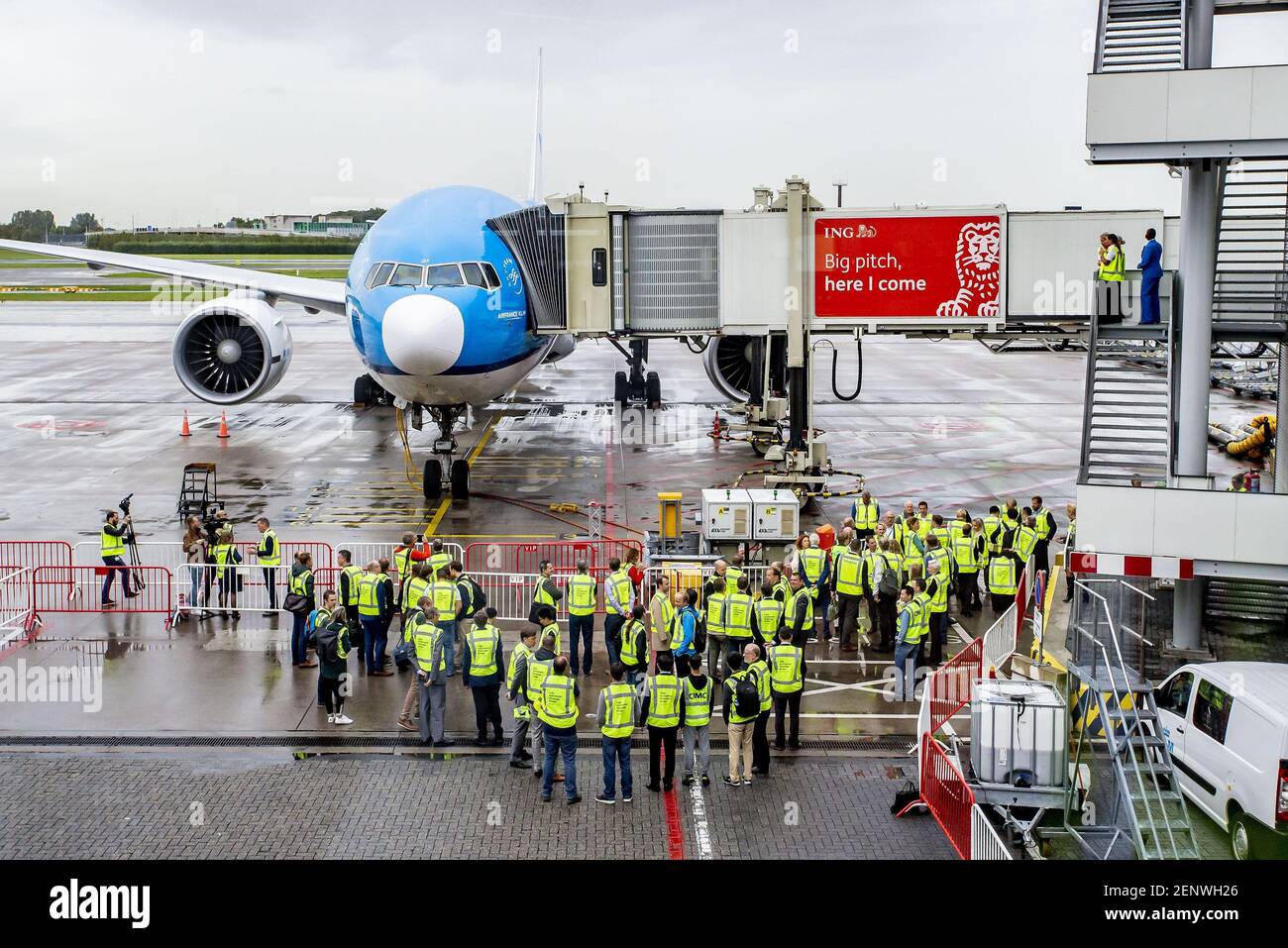 SCHIPHOL, 24-09-2019 , Schiphol opens fully autonomous passenger ...