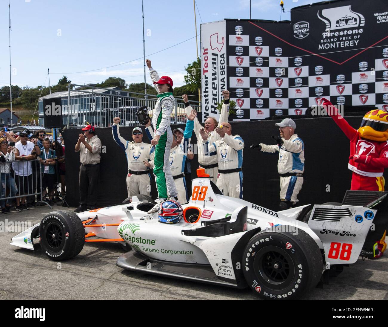 Sept 22, 2019 Monterey, CA, U.S.A. newly-formed Andretti Harding ...