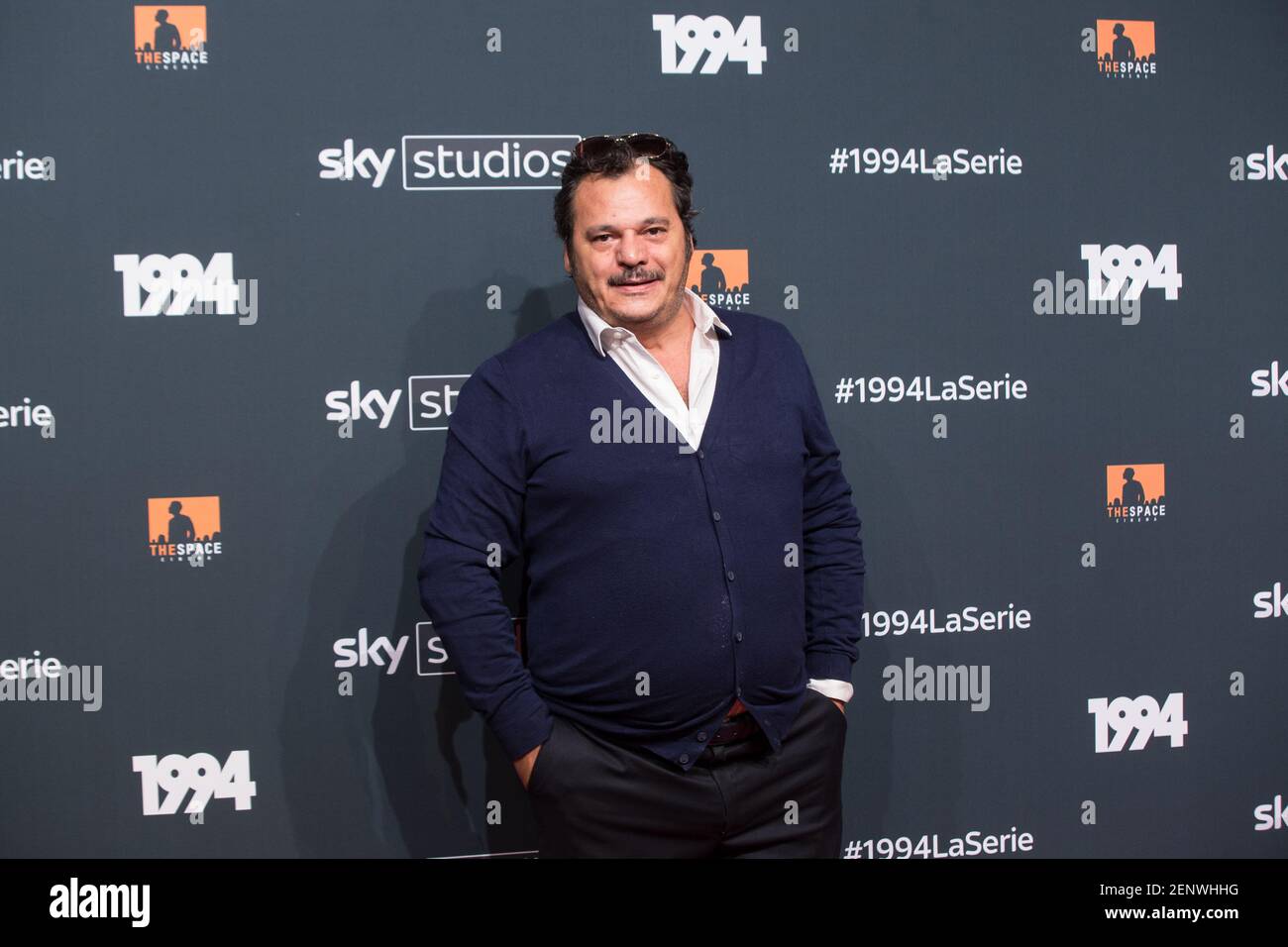 Antonio Gerardi during the photocall of the Italian fiction produced by ...