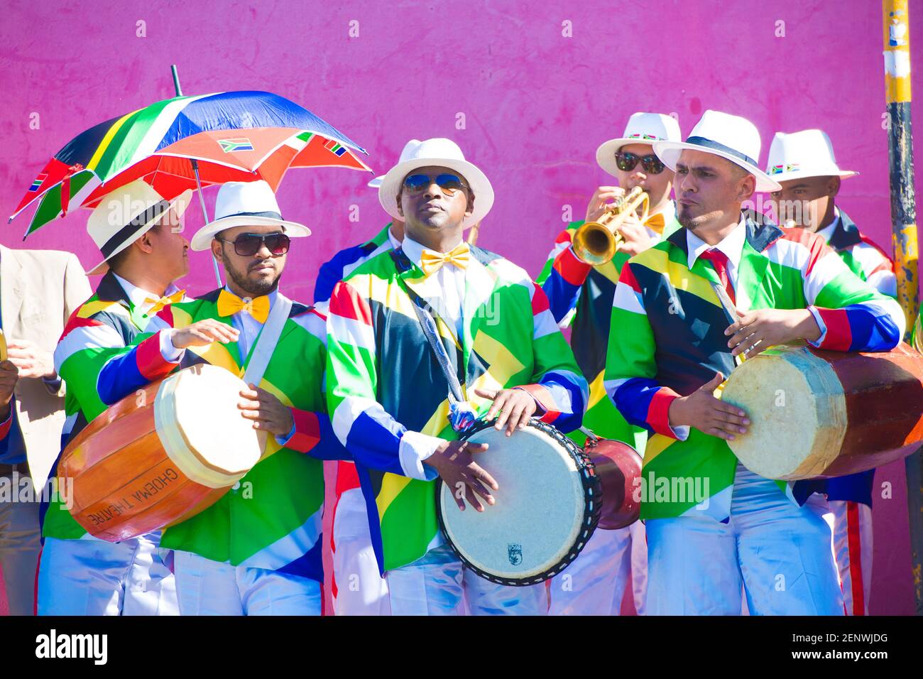 Musician during the celebrations of Heritage Day at Bo Kaap area in ...