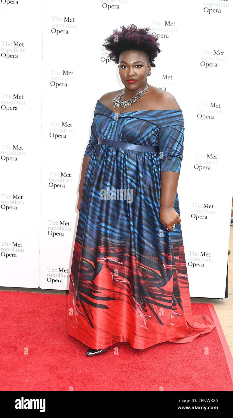 Opera singer Leah Hawkins attends the Metropolitan Opera 2019-2020 Fall ...