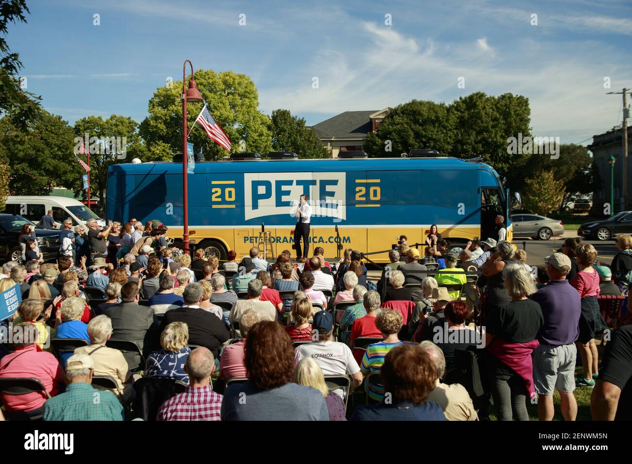 South Bend, Indiana Mayor Pete Buttigieg, who is running for the ...