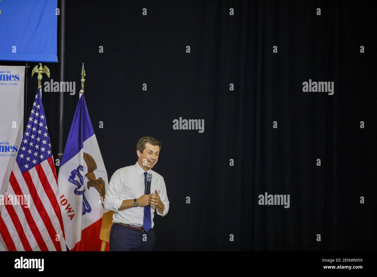 South Bend, Indiana Mayor Pete Buttigieg, who is running for the ...