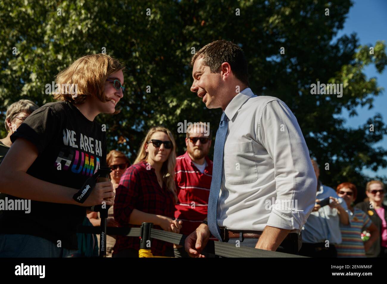 South Bend, Indiana Mayor Pete Buttigieg, who is running for the ...