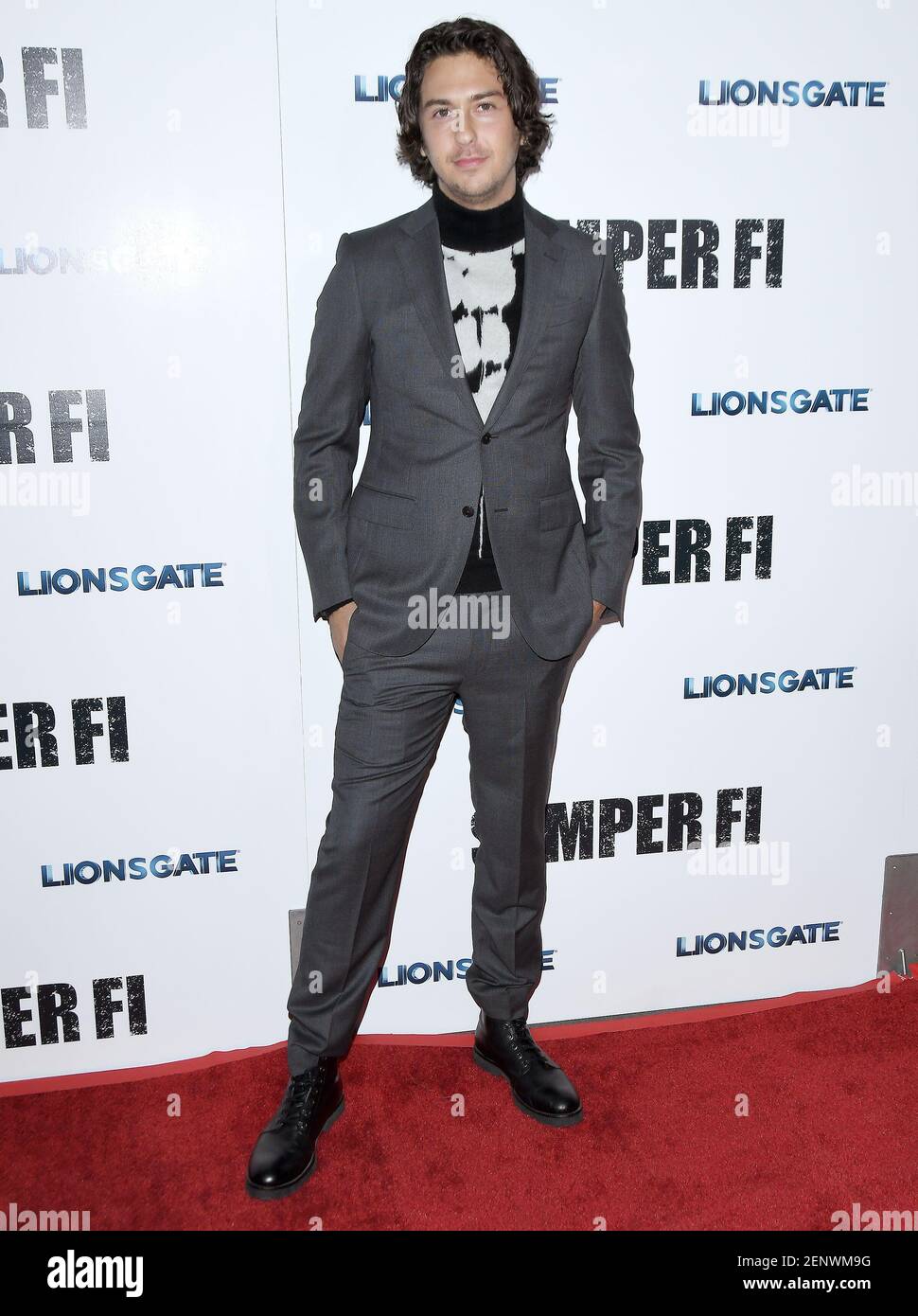 Nat Wolff arrives at the Liongate's SEMPER FI Los Angeles Screening ...
