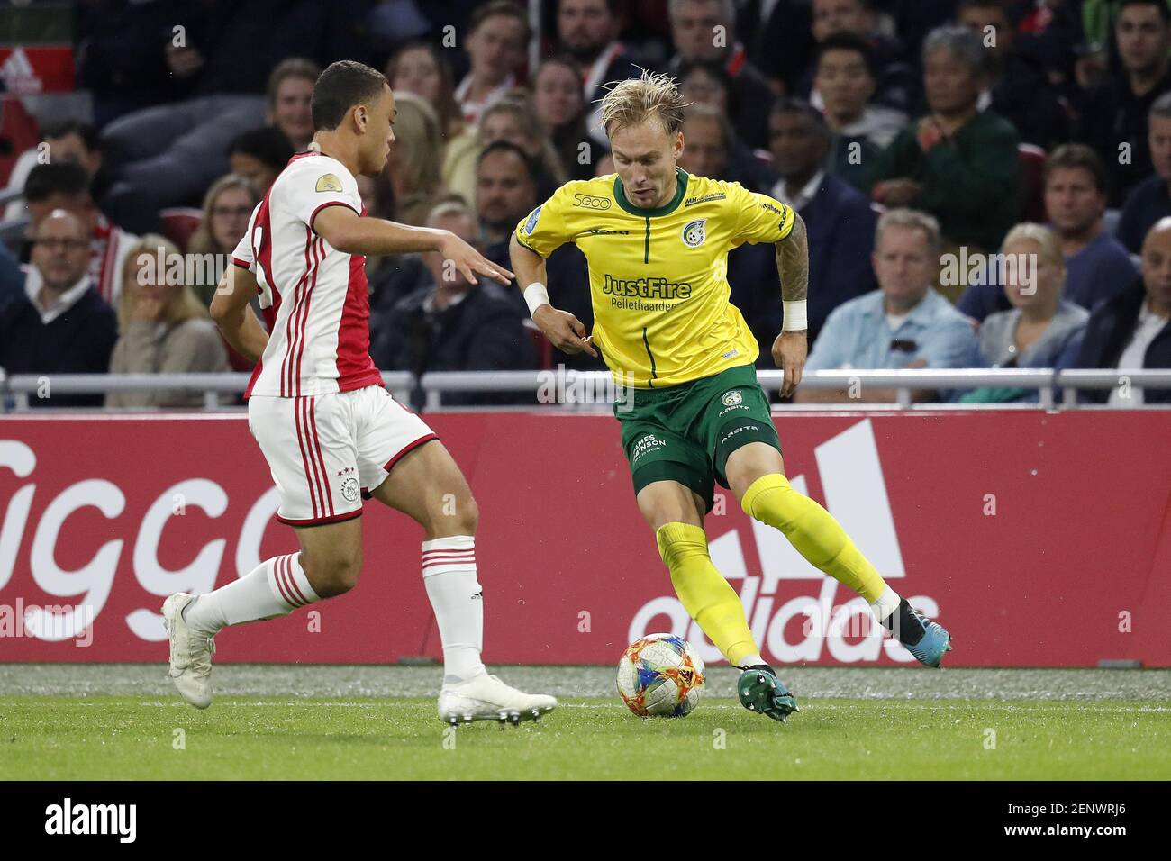 AMSTERDAM, 25-09-2019 Johan Cruyff Arena , Dutch Eredivisie Football ...