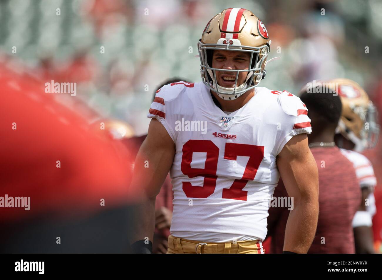 September 15, 2019: San Francisco 49ers defensive end Nick Bosa (97 ...