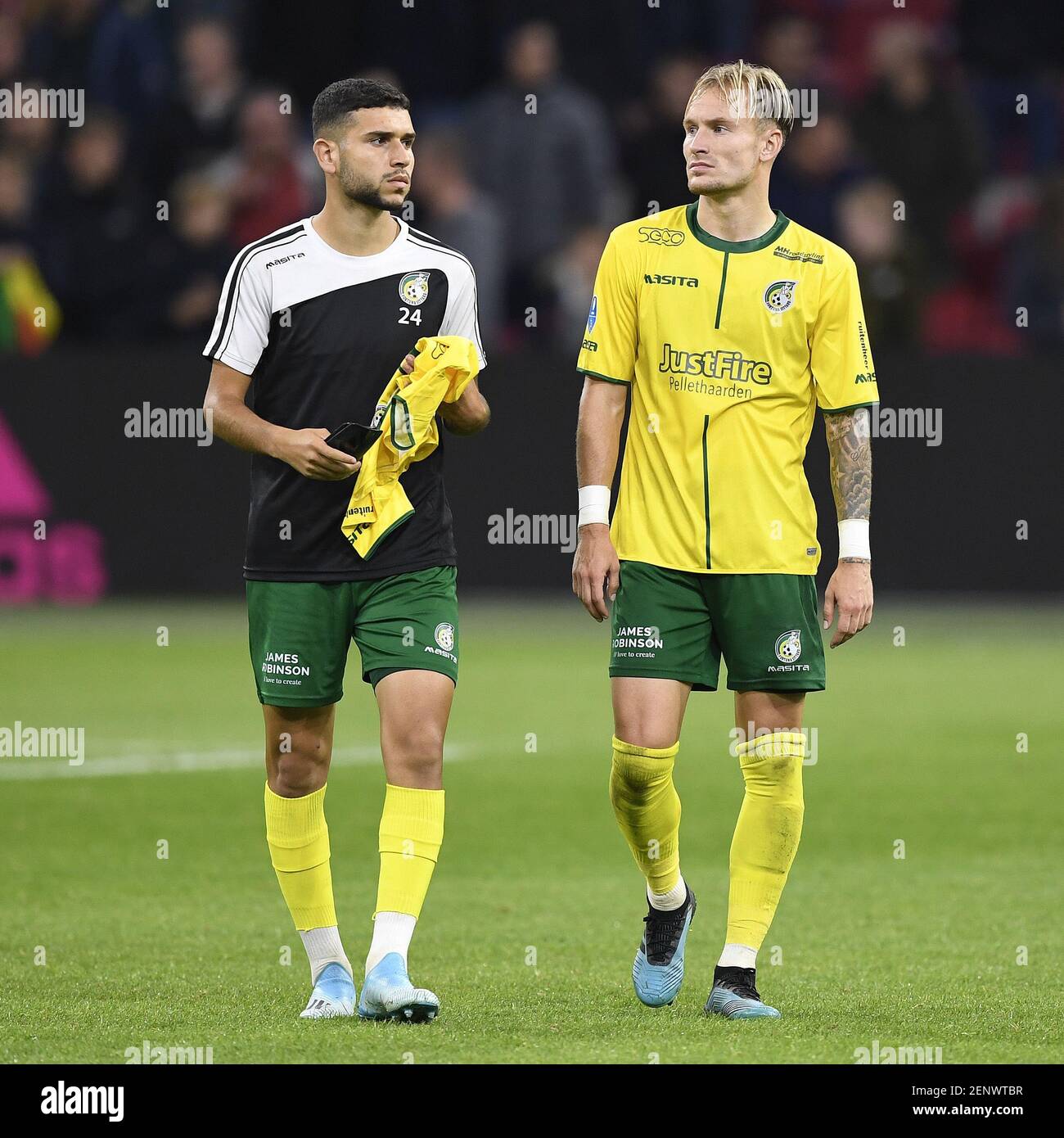 AMSTERDAM, 25-09-2019 Johan Cruyff Arena , Dutch Eredivisie Football ...