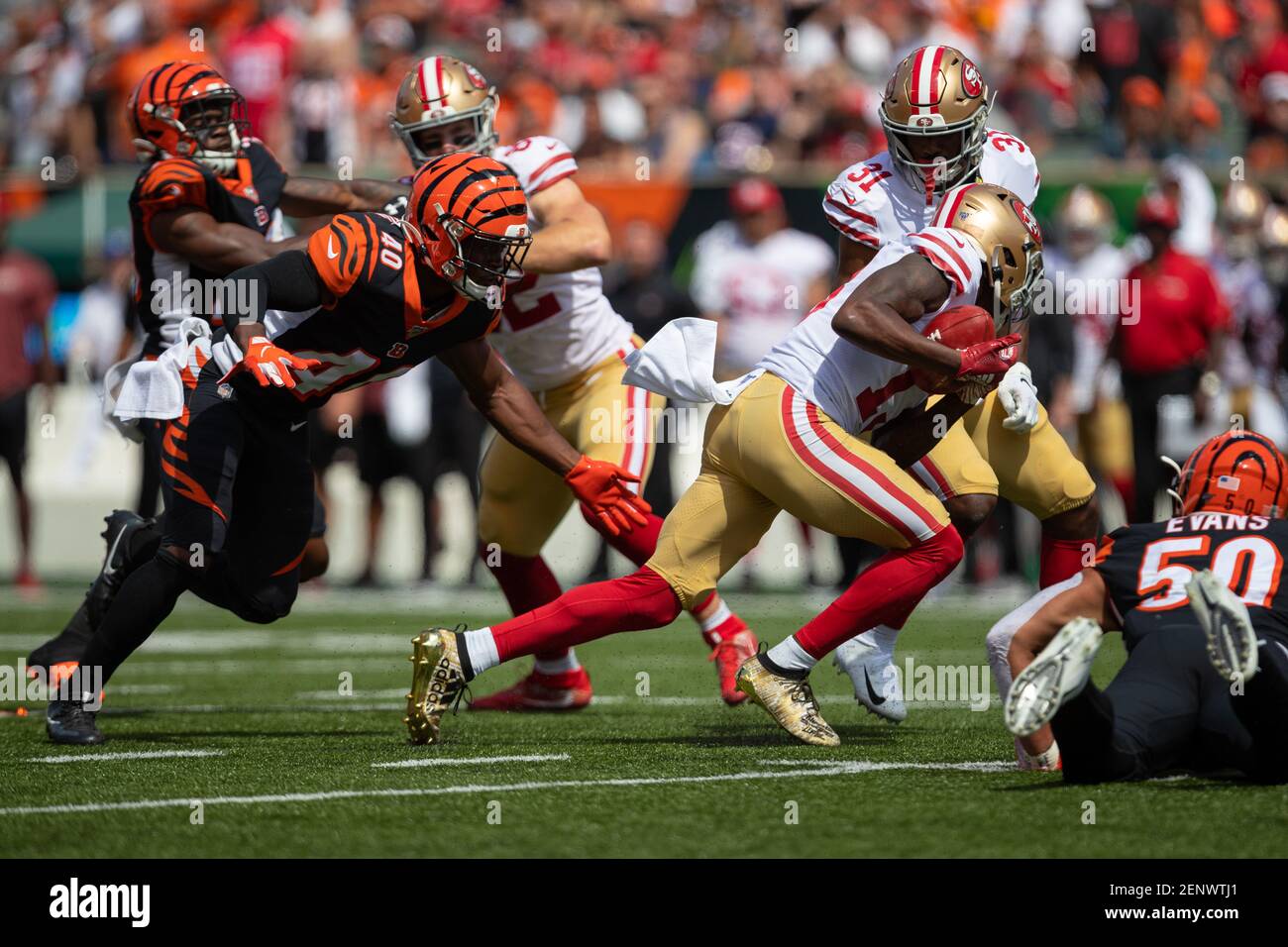 September 15, 2019: San Francisco 49ers wide receiver Richie James (13 ...