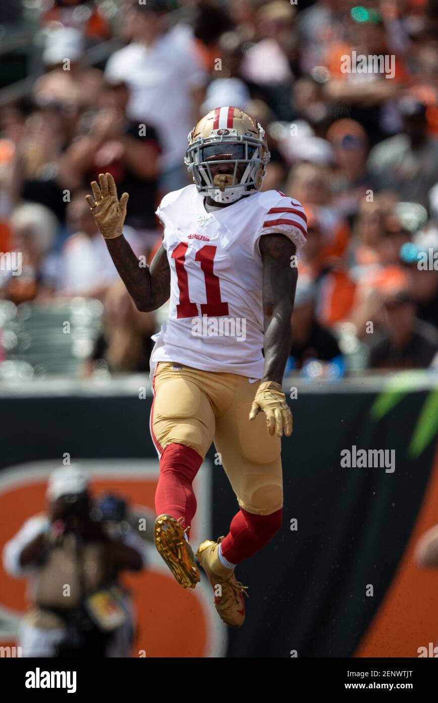 September 15, 2019: San Francisco 49ers wide receiver Marquise Goodwin ...