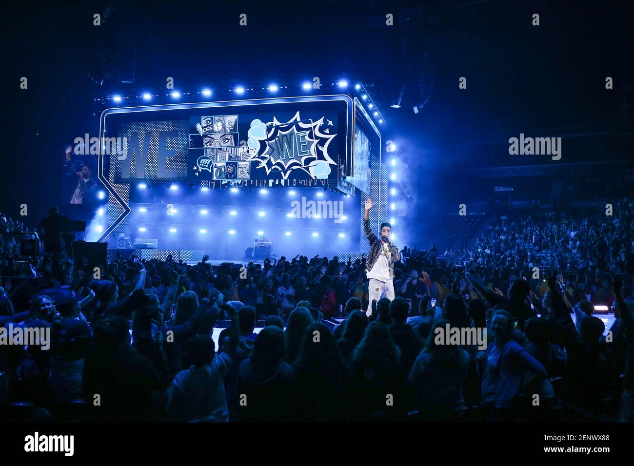 Super Duper KYLE performs onstage during WE Day UN New York 2019 at ...