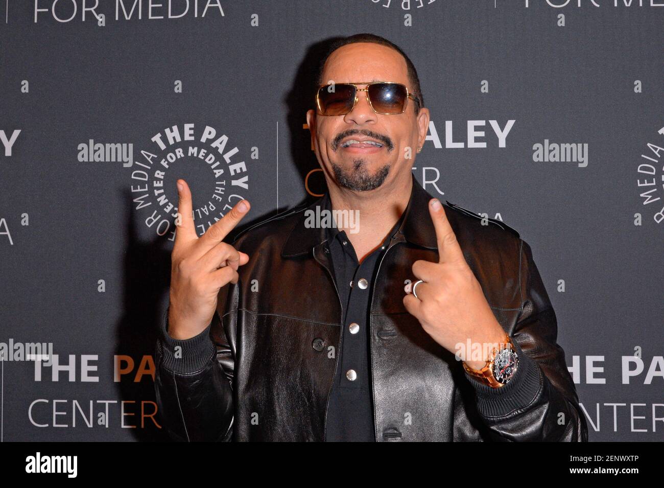 Ice-T (Tracy Lauren Marrow) attends the "Law & Order: SVU" Television ...