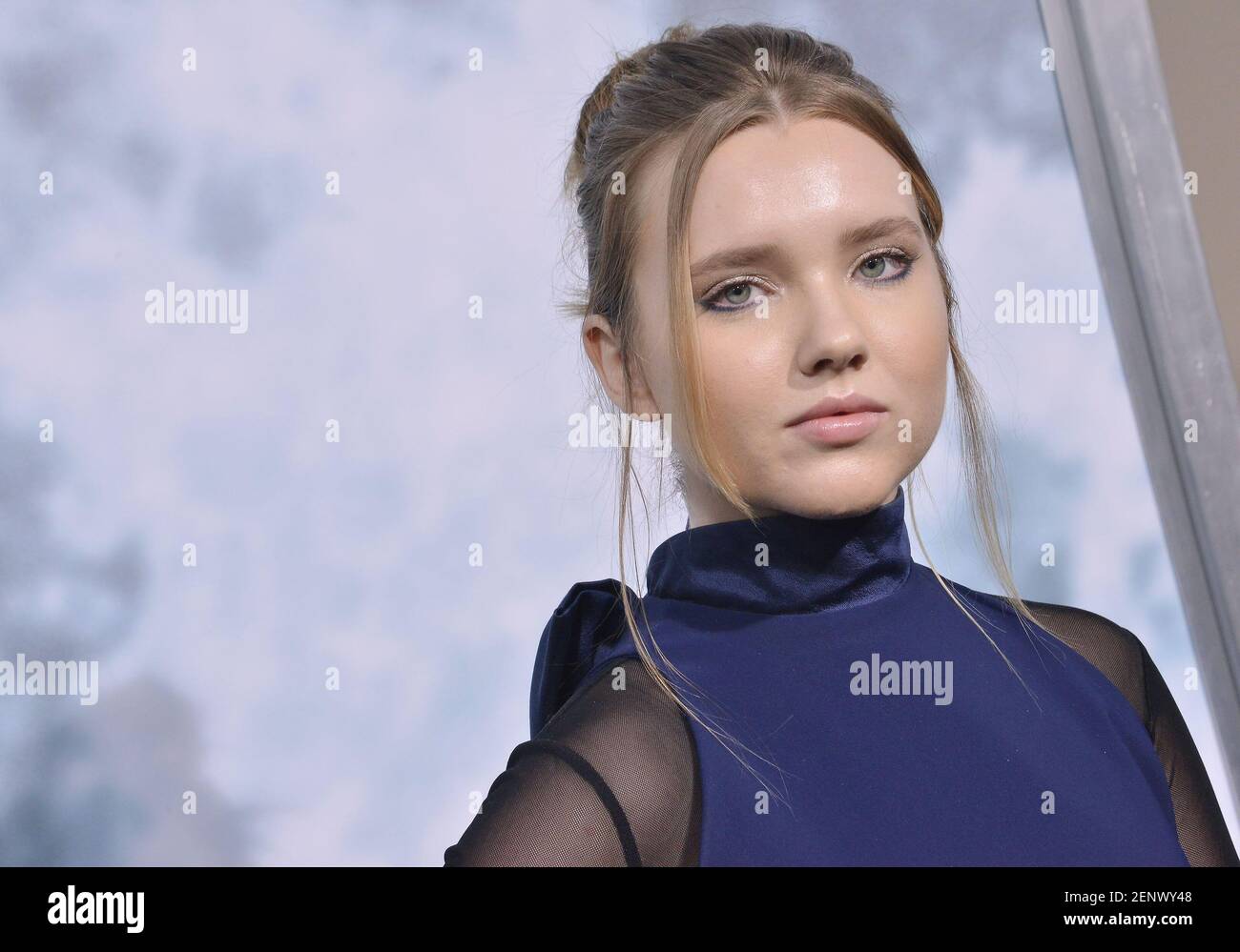 Pearl Amanda Dickson arrives at the LUCY IN THE SKY Los Angeles ...