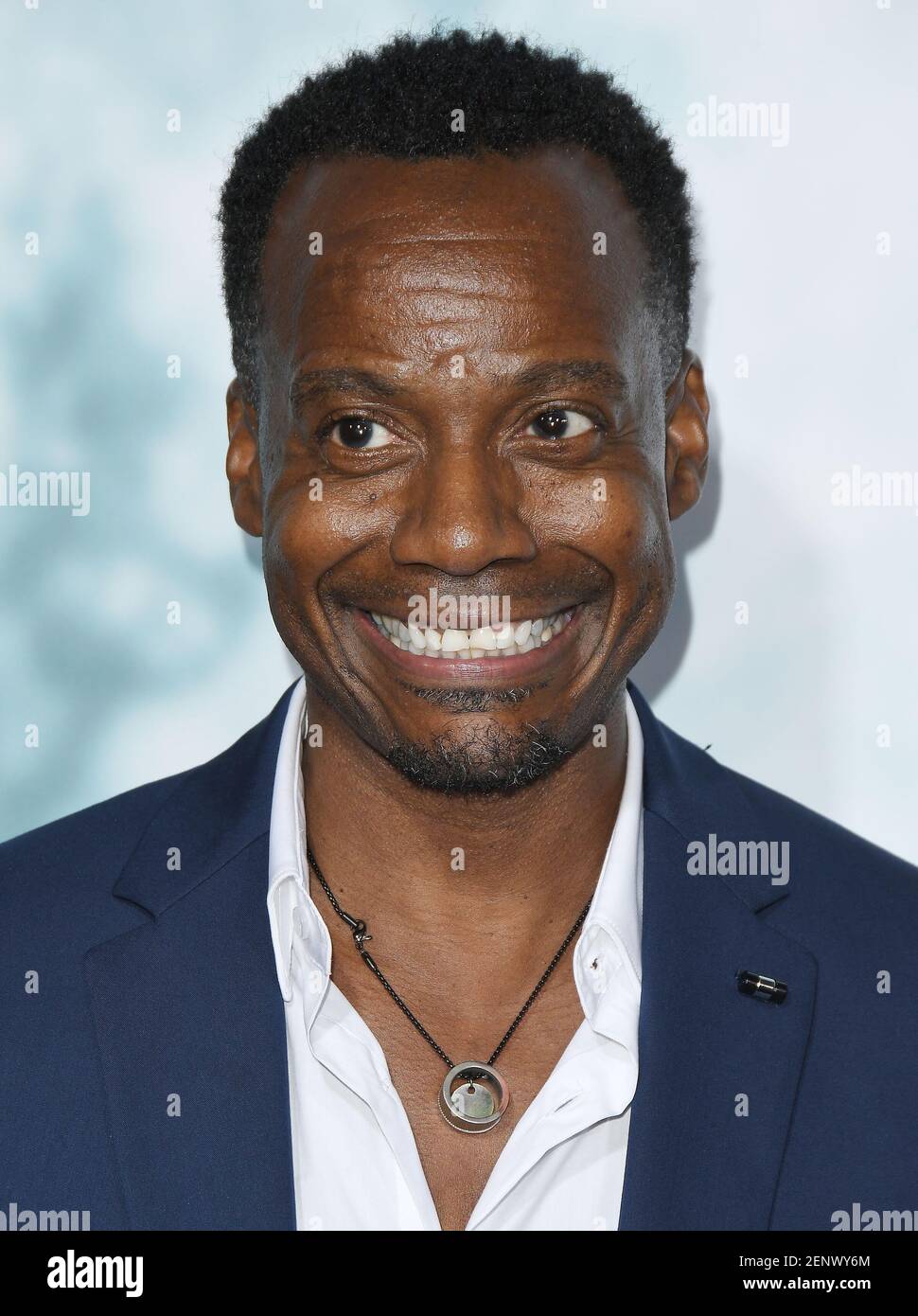 Jeremiah Birkett arrives at the LUCY IN THE SKY Los Angeles Premiere ...