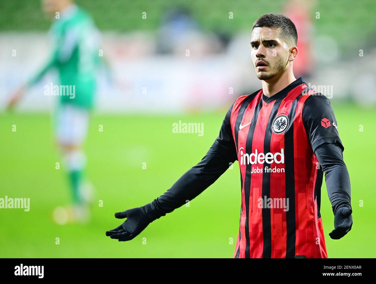 Bremen, Deutschland. 26th Feb, 2021. firo Soccer: Soccer: 02/26/2021 ...