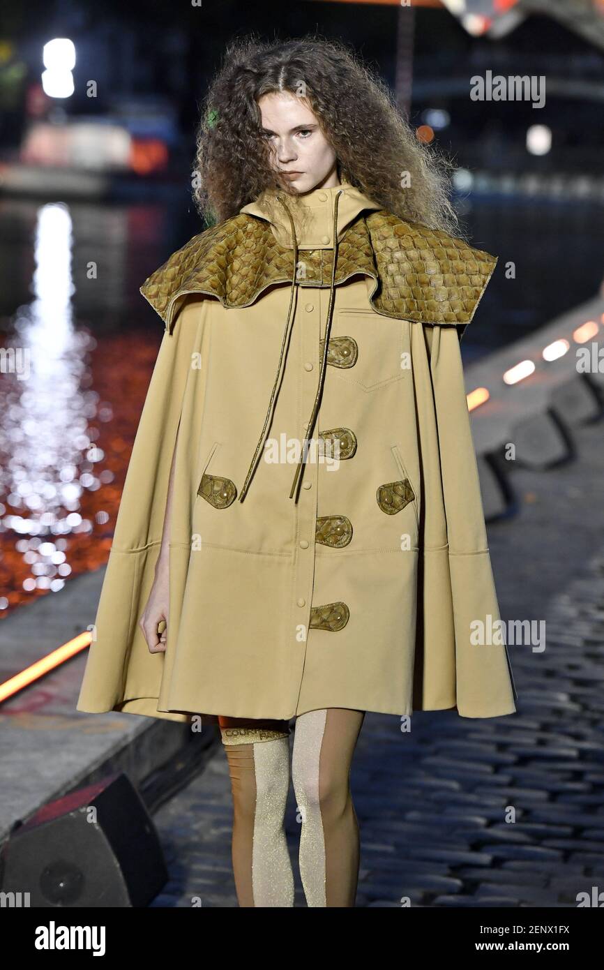 Model walking on the runway during the Courreges Ready to Wear Spring ...