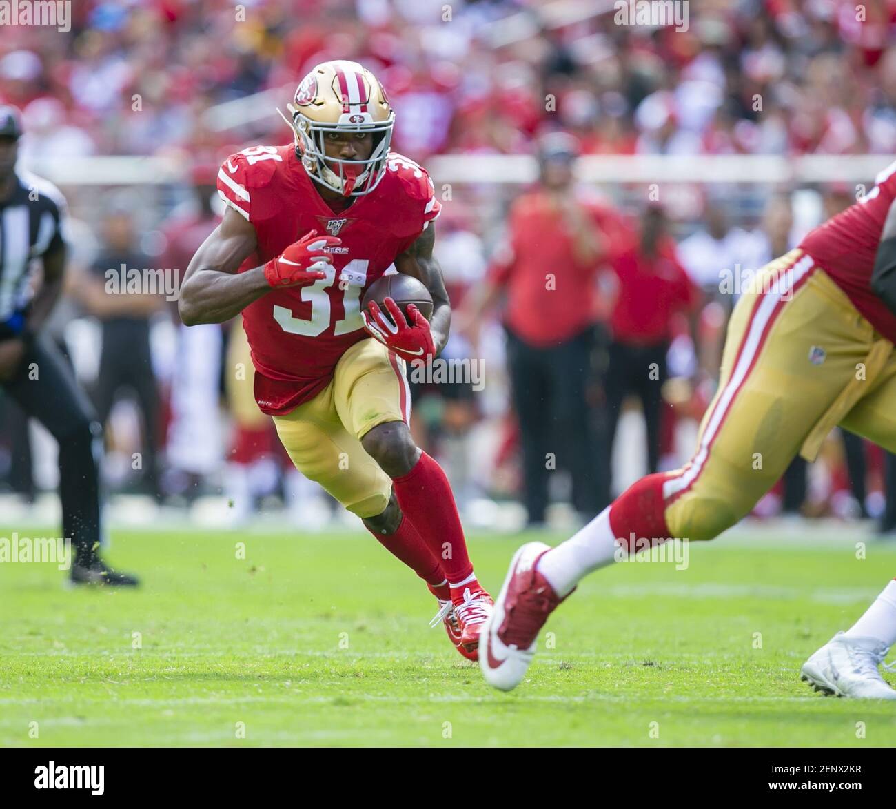 September 22, 2019: San Francisco 49ers running back Raheem Mostert (31 ...