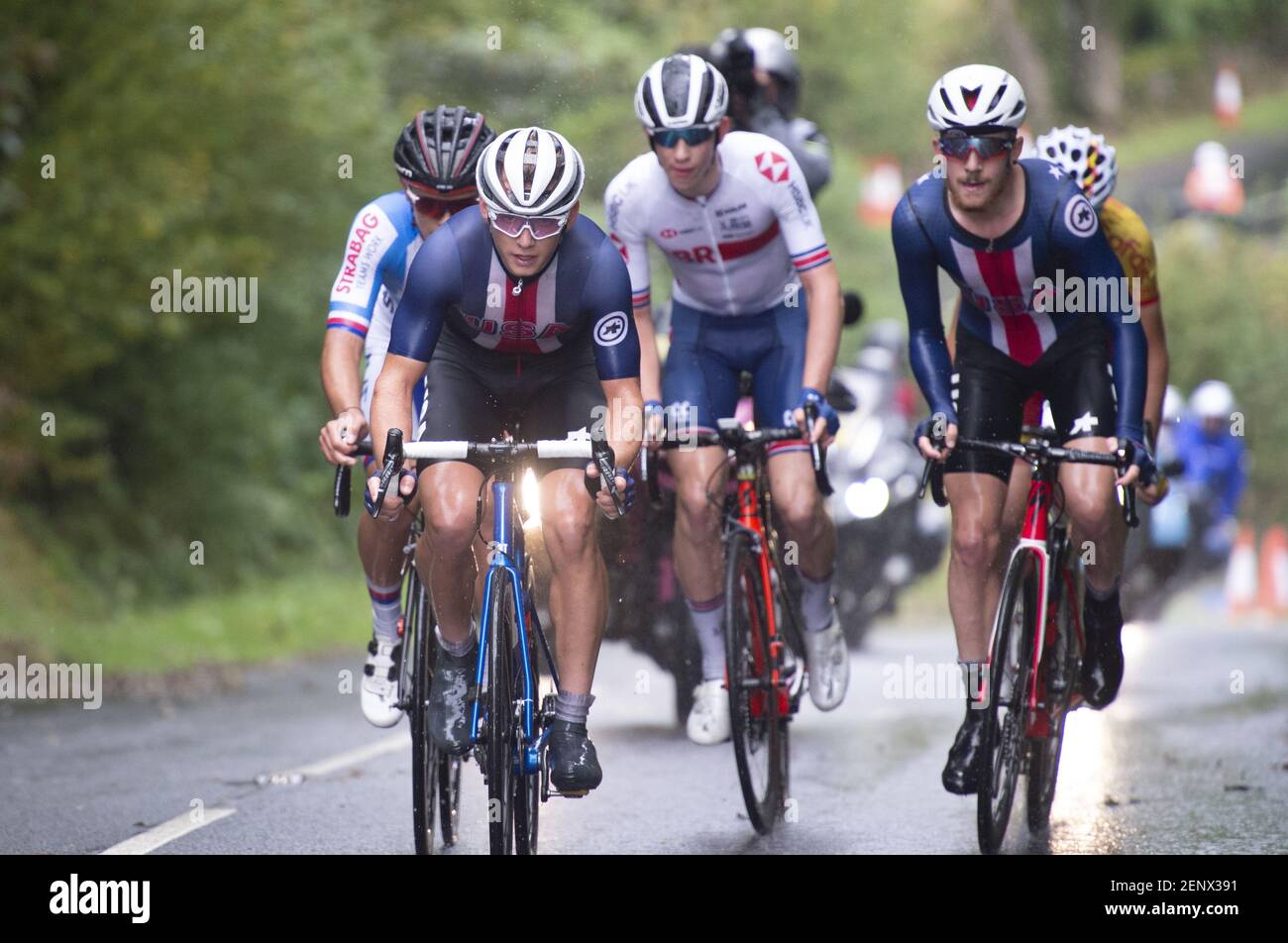 Magness Sheffield leads Quinn Simmons, USA, up a climb, Junior Men’s ...