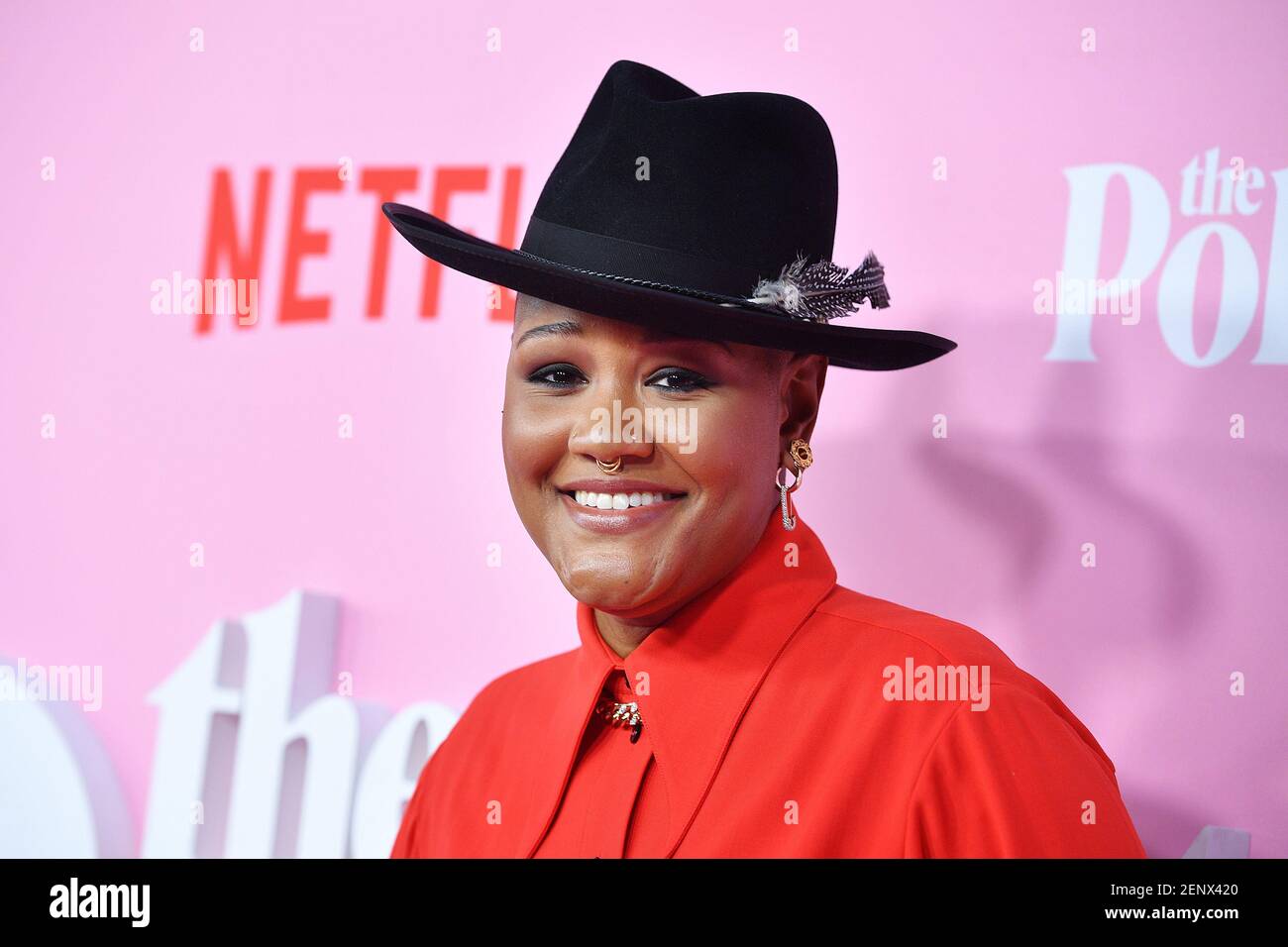 Rahne Jones attends the premiere of Netflix's "The Politician" at DGA ...