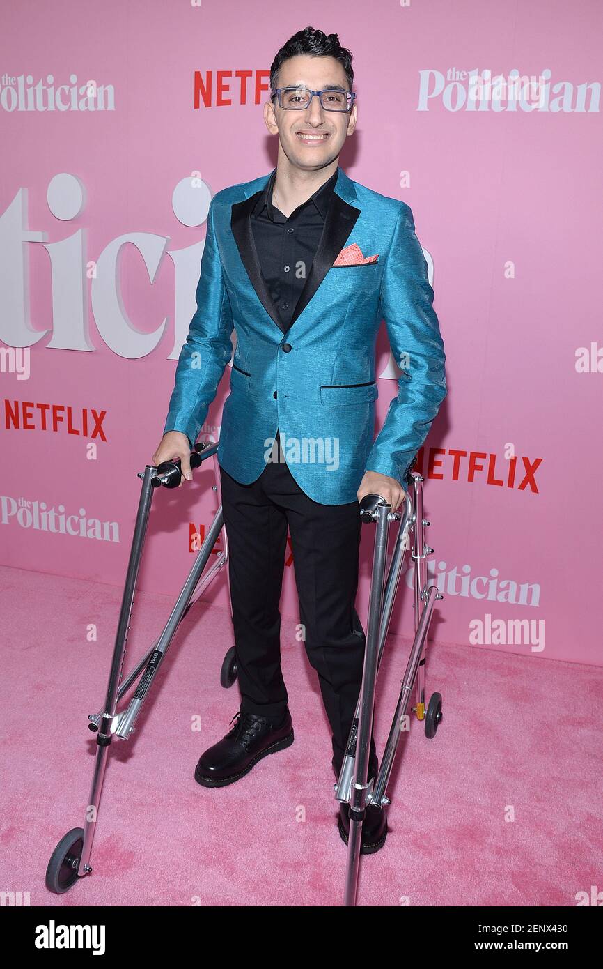 Actor Ryan Haddad attends the premiere of Netflix's "The Politician" at ...