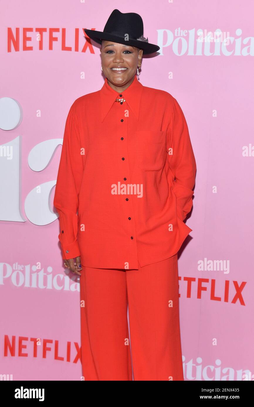 Rahne Jones attends the premiere of Netflix's "The Politician" at DGA ...