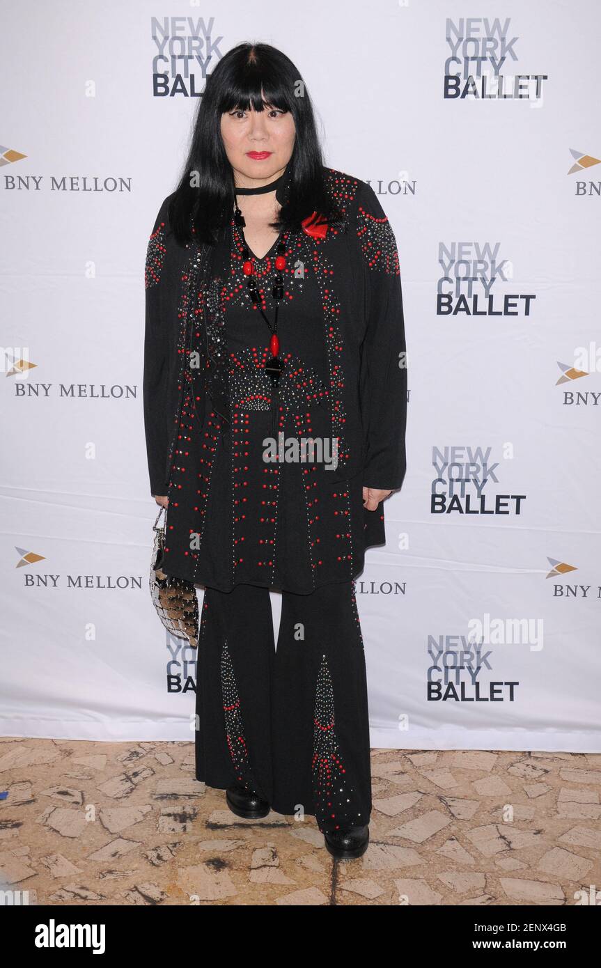 Fashion Designer Anna Sui attends the NYC Ballet Fall Fashion Gala held ...