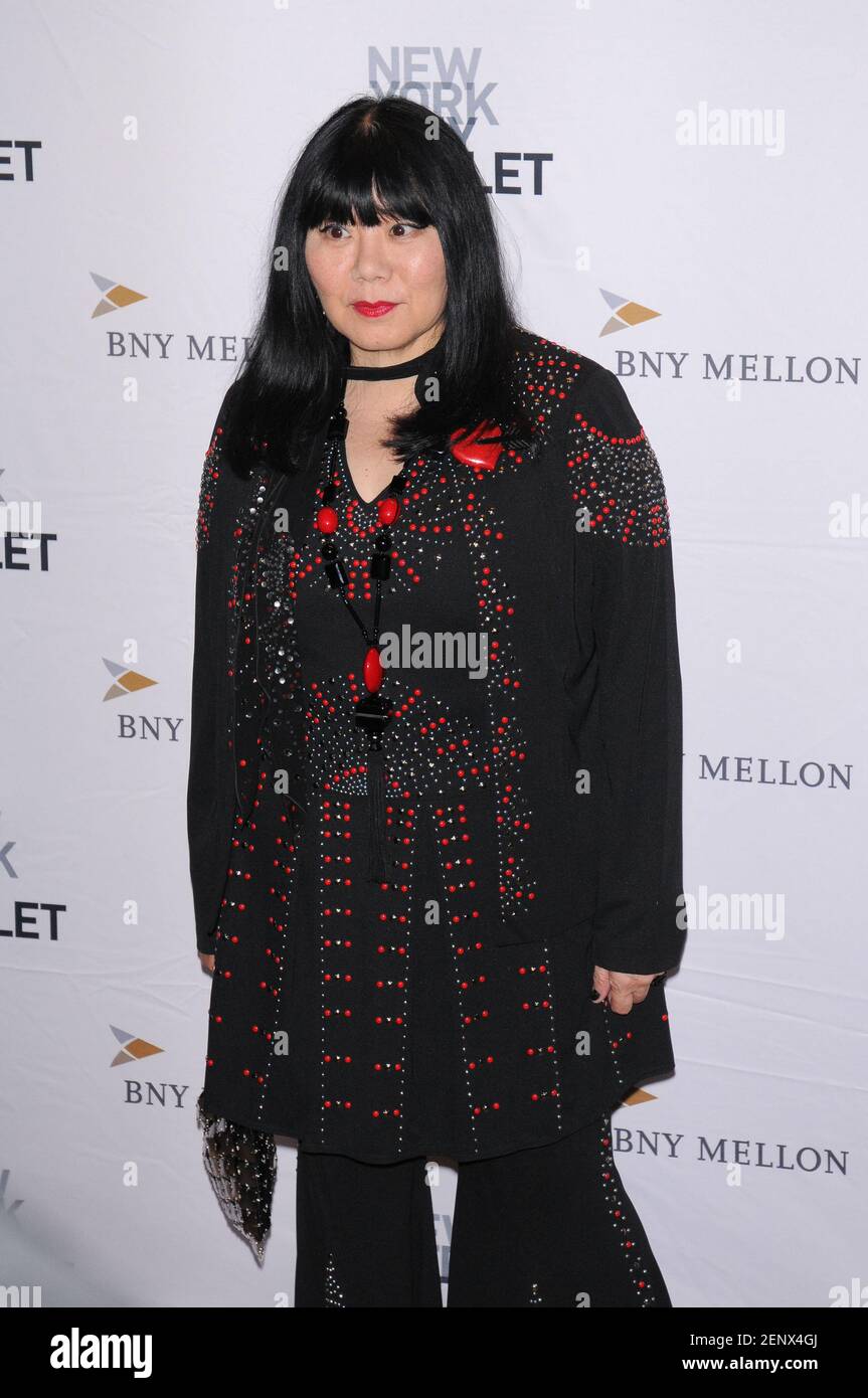 Fashion Designer Anna Sui attends the NYC Ballet Fall Fashion Gala held ...