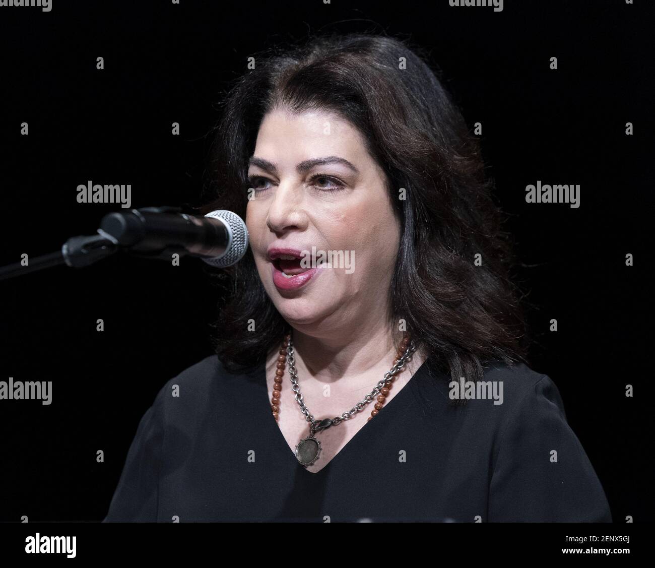 Universal Music Group EVP Michele Anthony attends press conference for ...