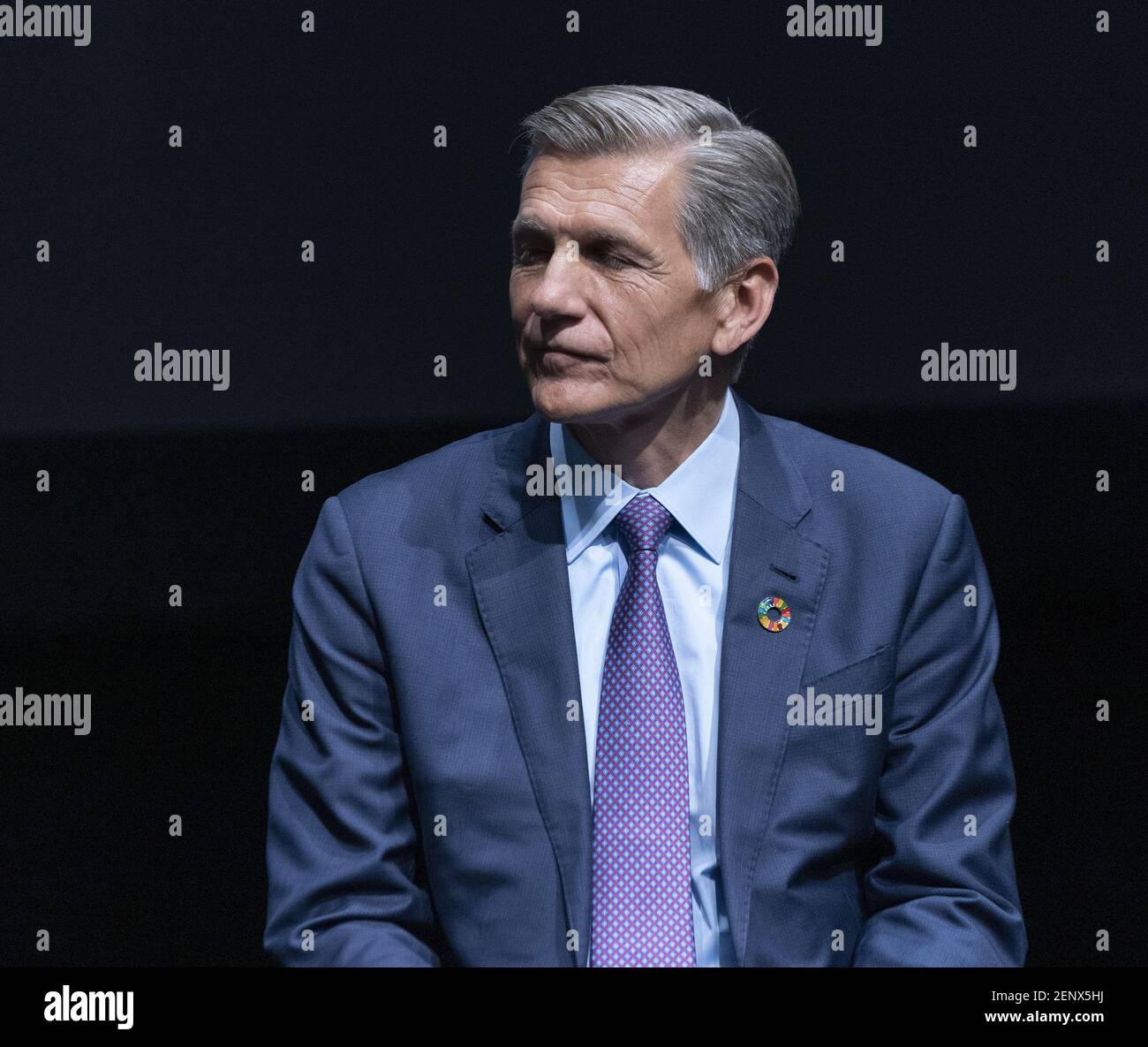 P&G Chief Brand Officer Marc Pritchard attends press conference for ...