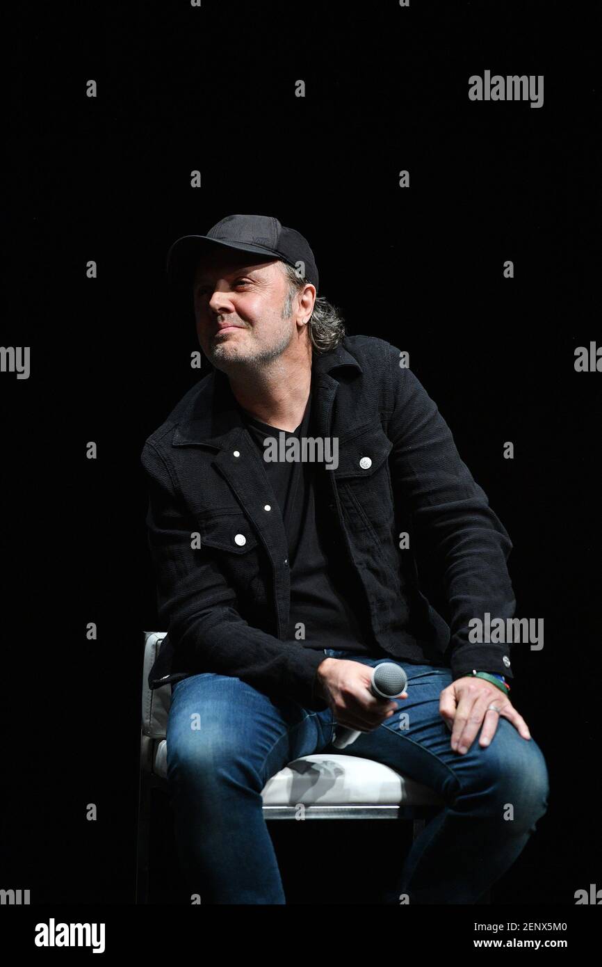 Musician Lars Ulrich attends the Global Citizen Presents Global Goal ...