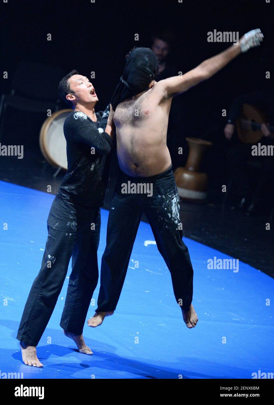 The play "#Minaret" by the Lebanese choreographer Omar Rajeh at The ...