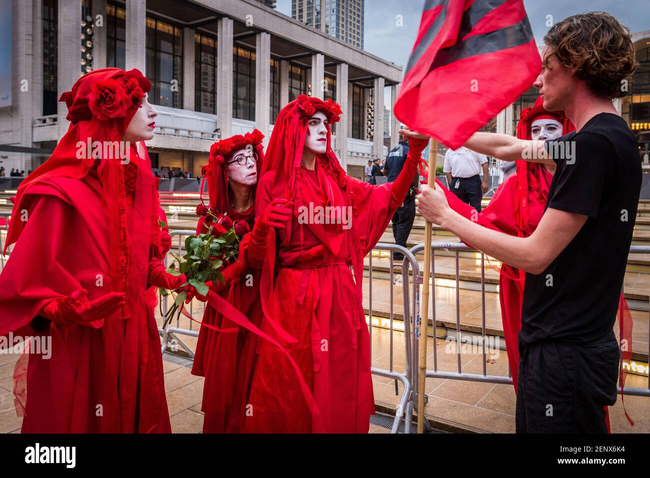 XR-Red Rebel Brigades, a breakout group of Extinction Rebellion ...
