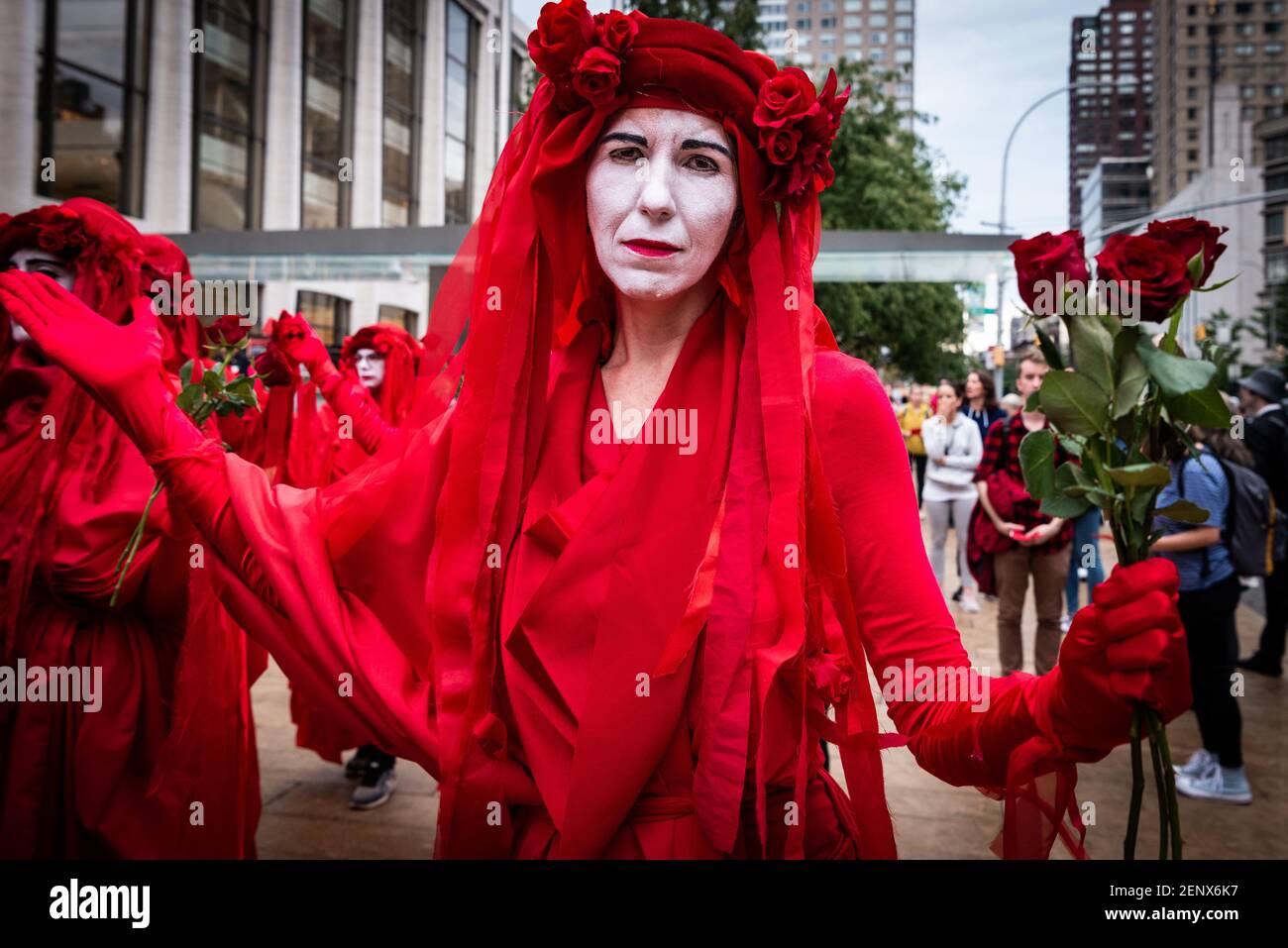XR-Red Rebel Brigades, a breakout group of Extinction Rebellion ...
