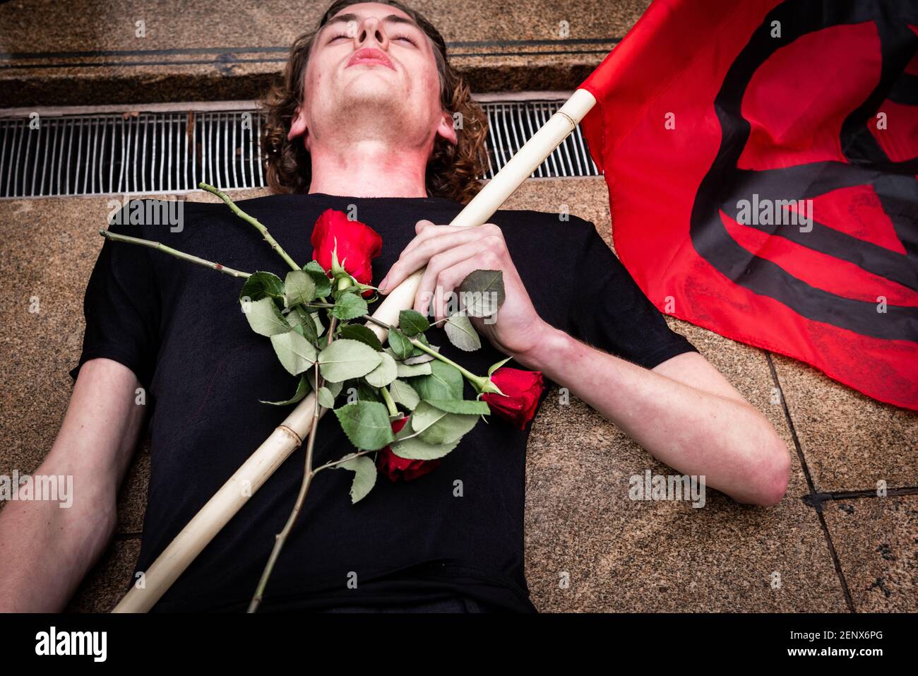 XR-Red Rebel Brigades, a breakout group of Extinction Rebellion ...