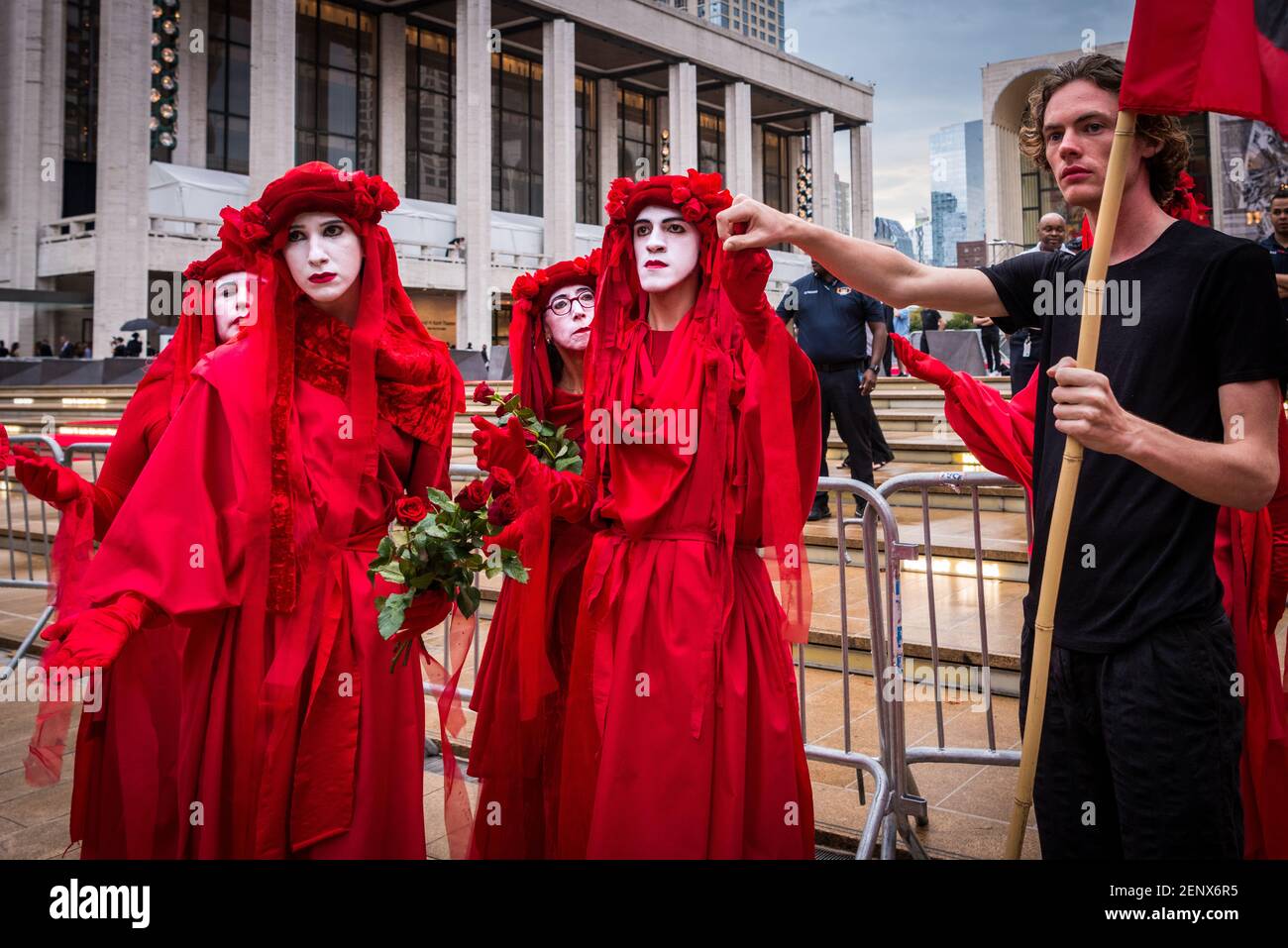 XR-Red Rebel Brigades, a breakout group of Extinction Rebellion ...