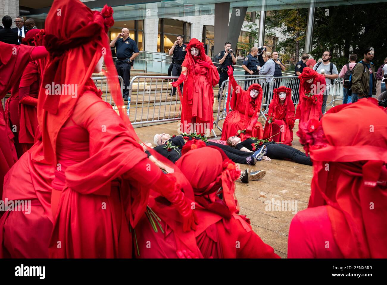 XR-Red Rebel Brigades, a breakout group of Extinction Rebellion ...