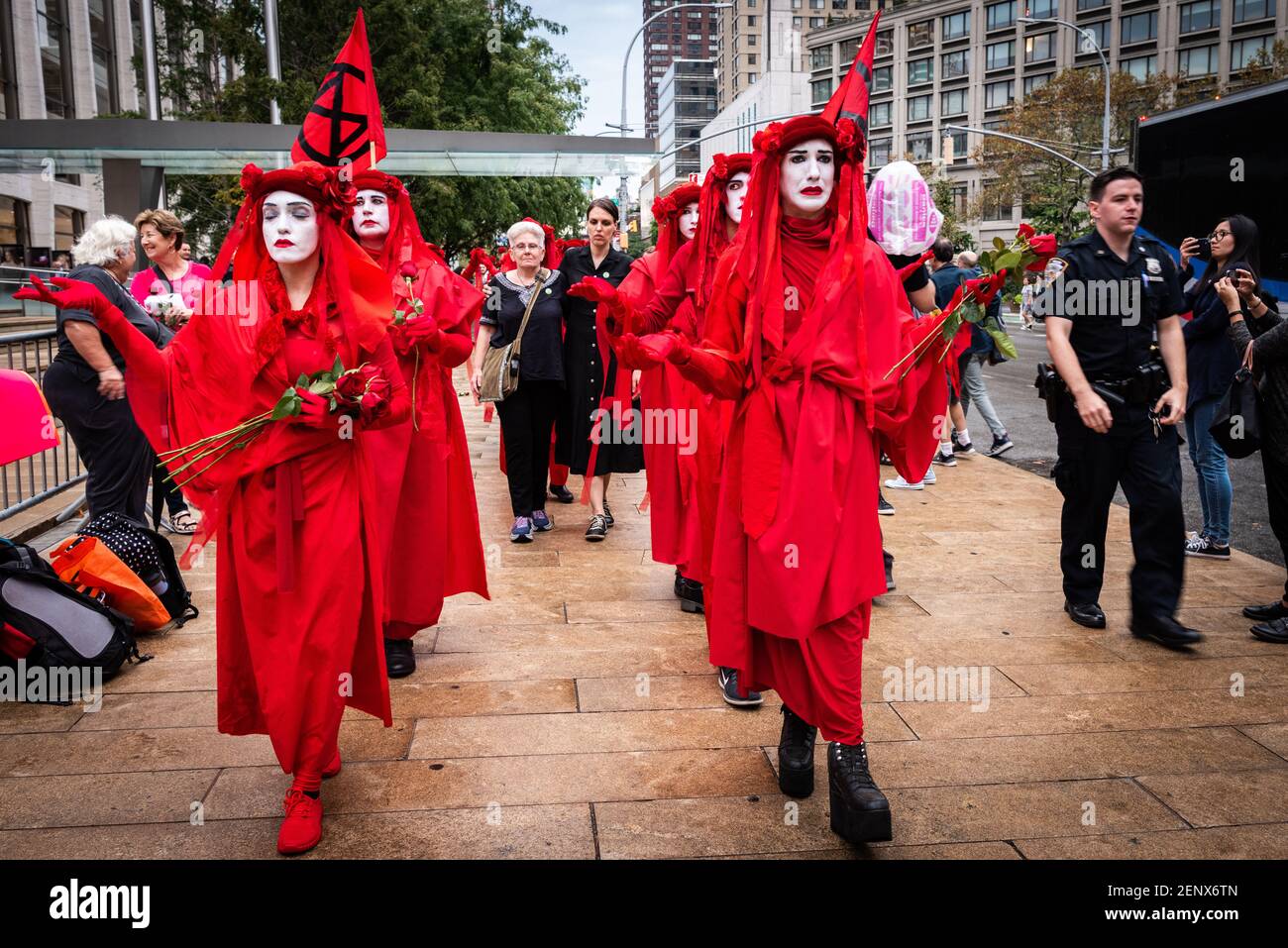 XR-Red Rebel Brigades, a breakout group of Extinction Rebellion ...