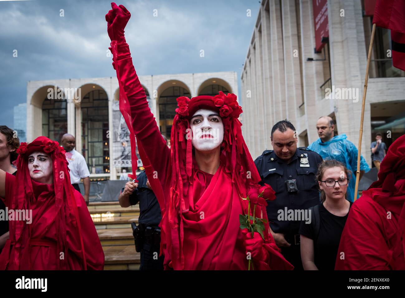 XR-Red Rebel Brigades, a breakout group of Extinction Rebellion ...