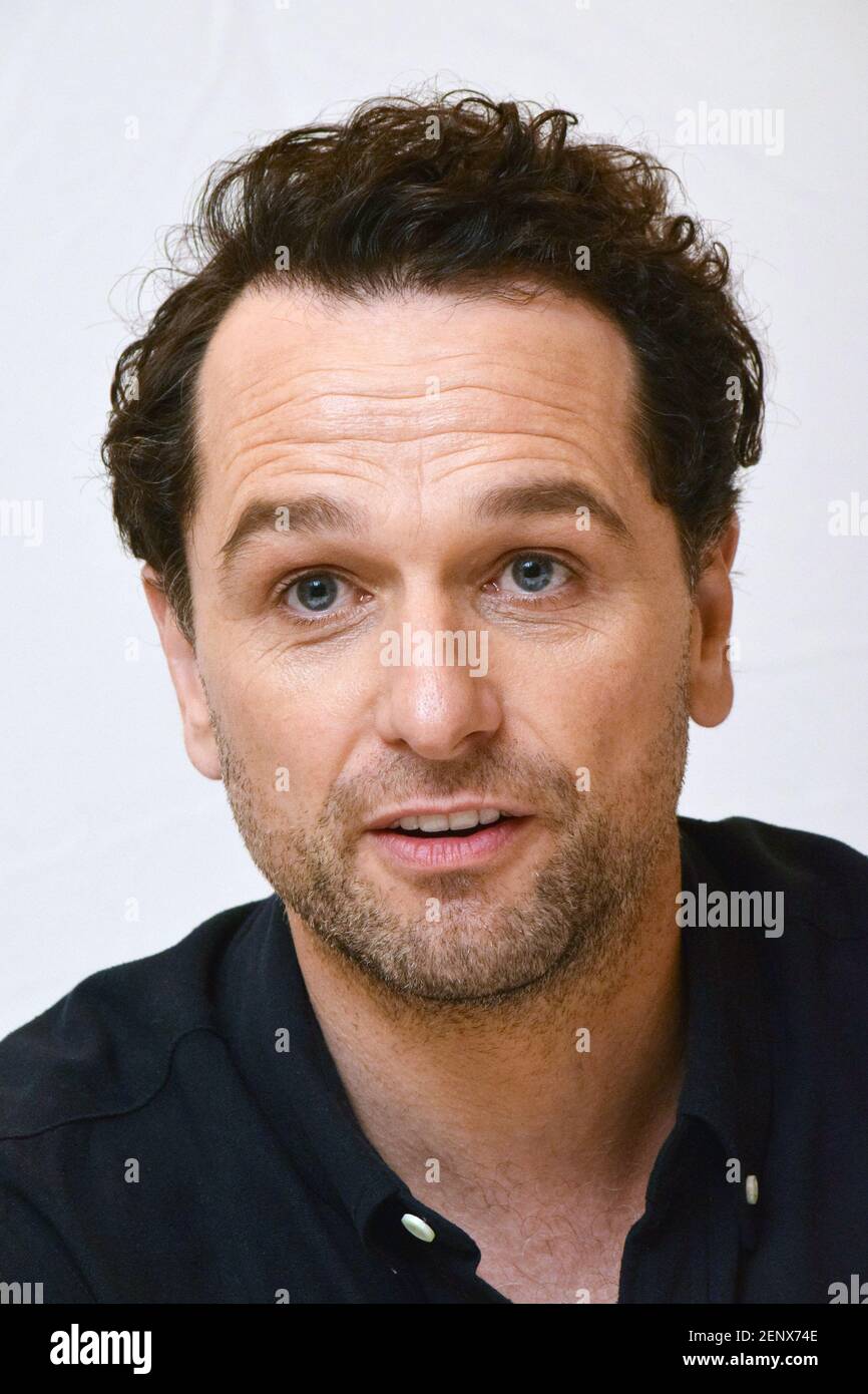 Mattew Rhys at the Hollywood Foreign Press Association press conference ...