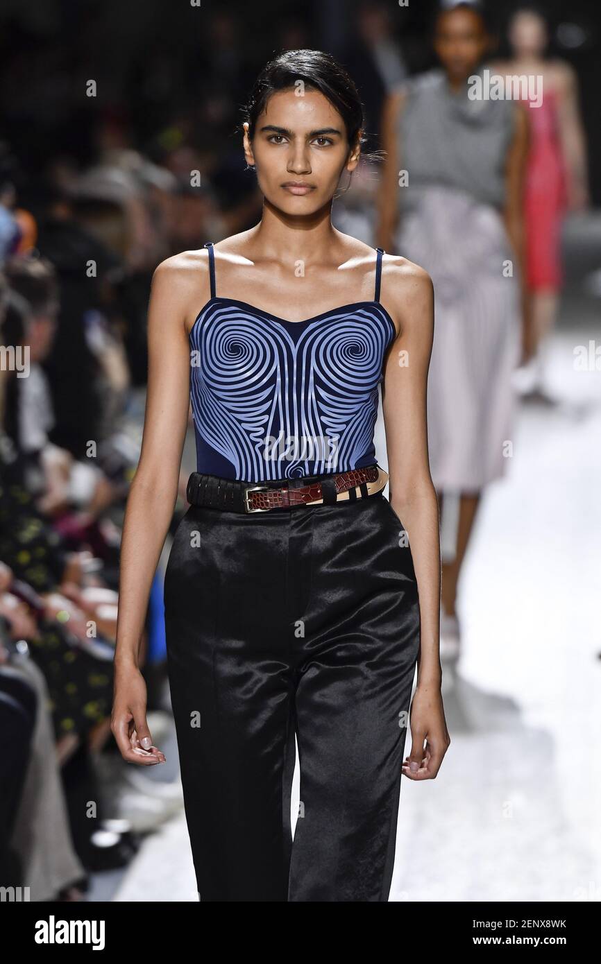 Model walking on the runway during the Y-Project Ready to Wear Spring ...