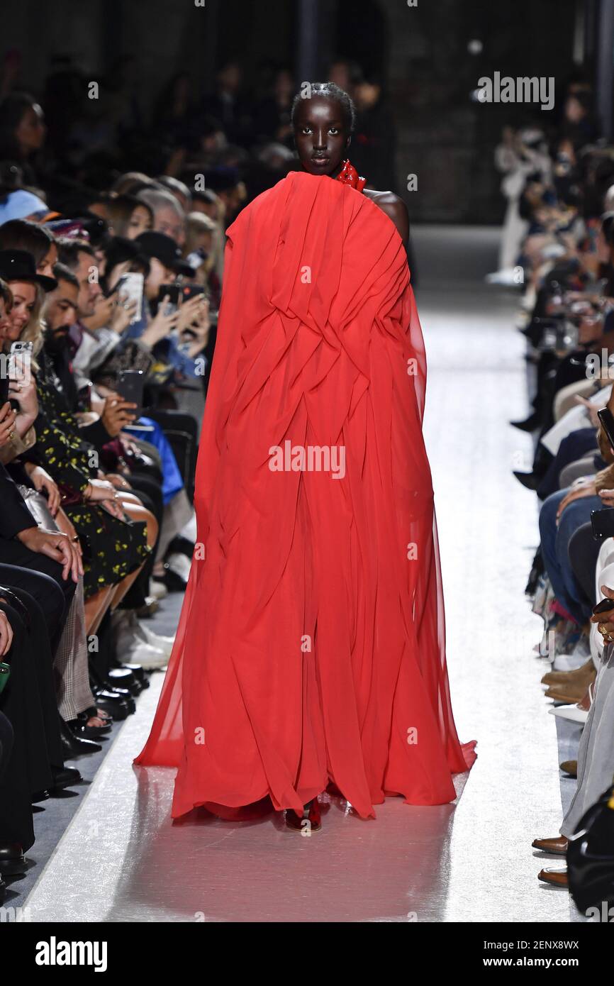 Model walking on the runway during the Y-Project Ready to Wear Spring ...