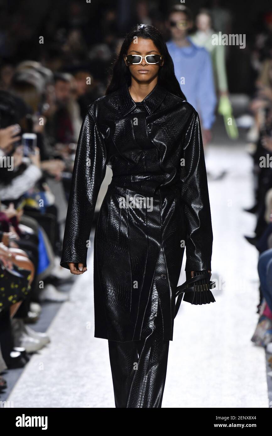 Model walking on the runway during the Y-Project Ready to Wear Spring ...