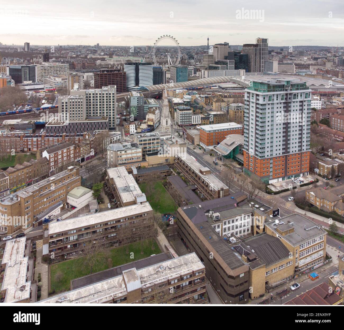 Southbank place aerial hi-res stock photography and images - Alamy