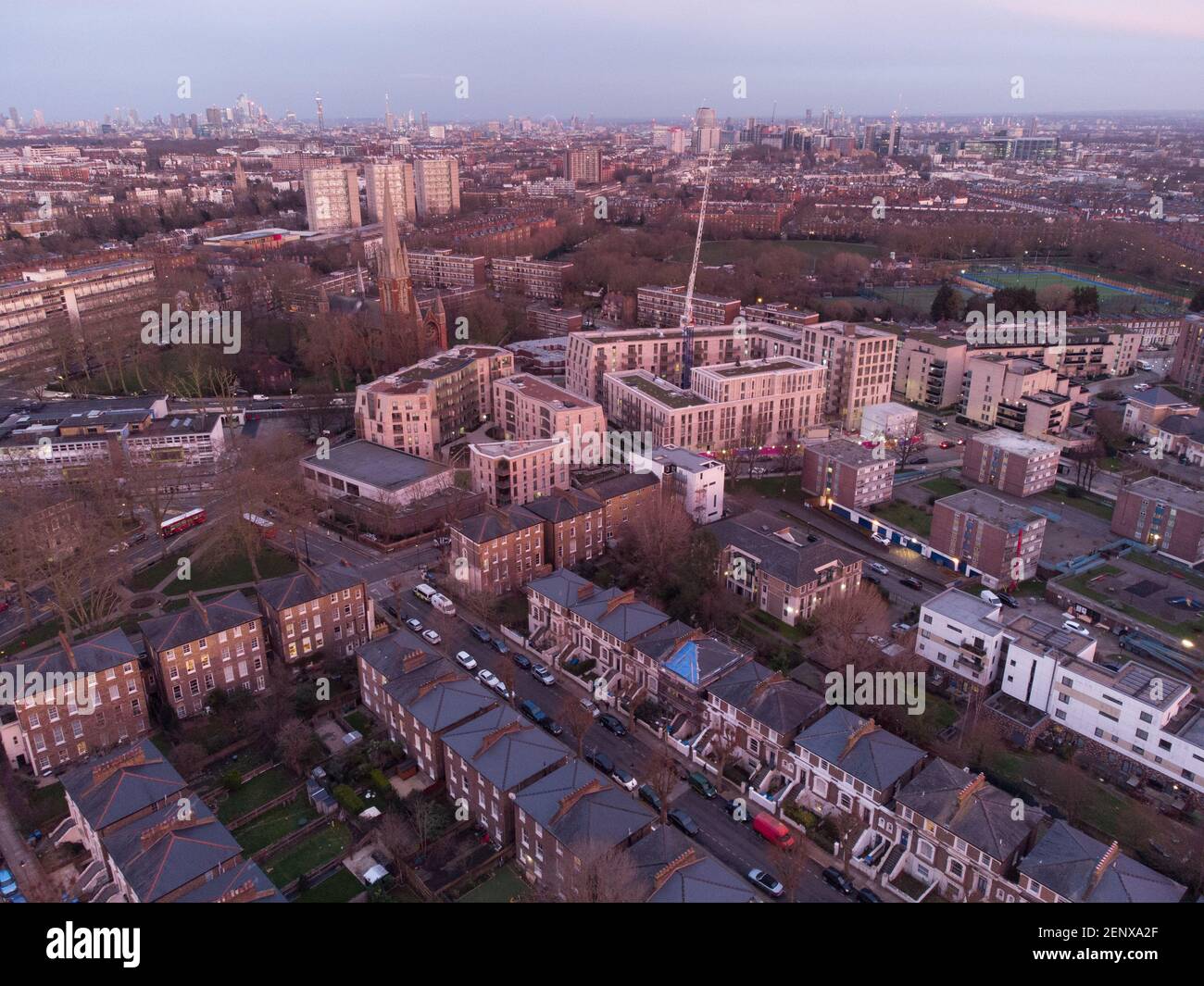 South Kilburn regeneration development Stock Photo - Alamy