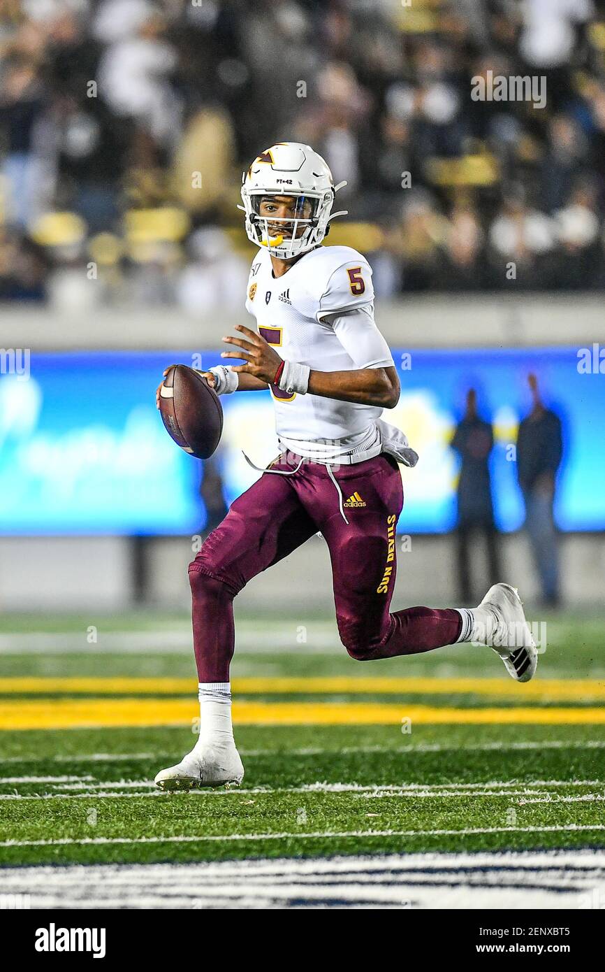 September 27, 2019: Arizona State Sun Devils quarterback Jayden Daniels ...