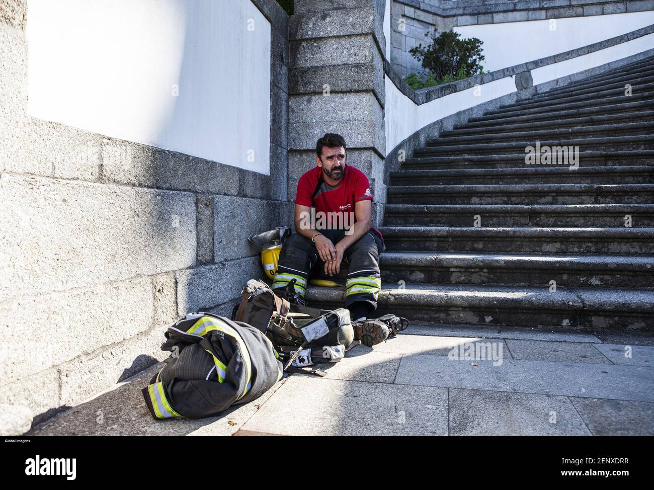 Braga, 09/28/2019 - III Edition of the Elite Firefighter race. With the ...