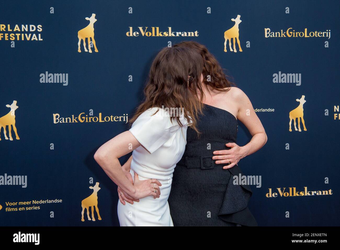 Halina Reijn and Carice van Houten during the premiere of the movie ...
