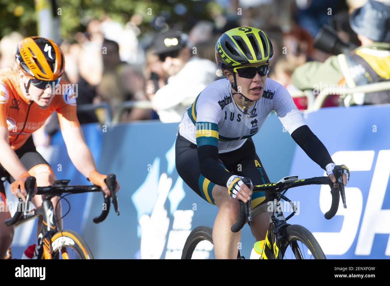 Amanda Spratt, 3rd, Elite women’s road race, Harrogate, Yorkshire ...